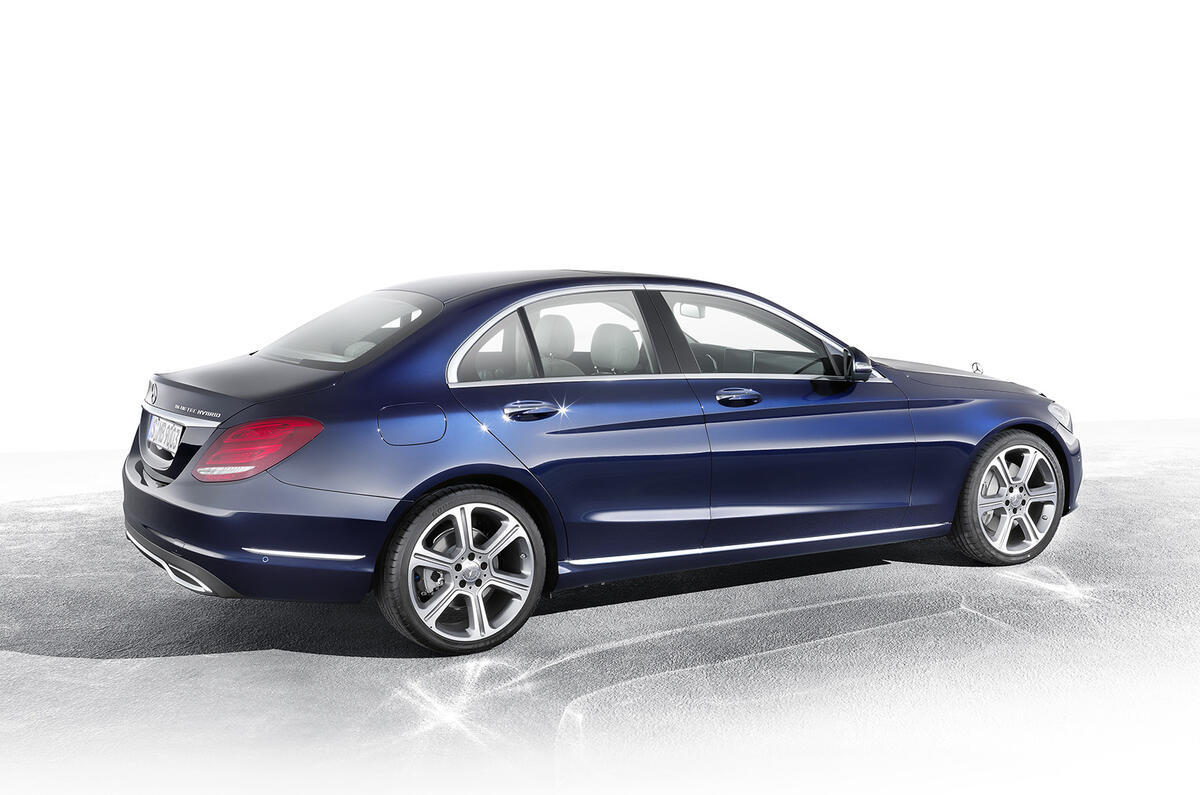 Mercedes C-class fuel tank shrunk to supermini size | Autocar