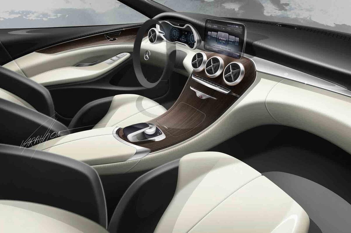 New Mercedes-Benz C-class interior revealed | Autocar