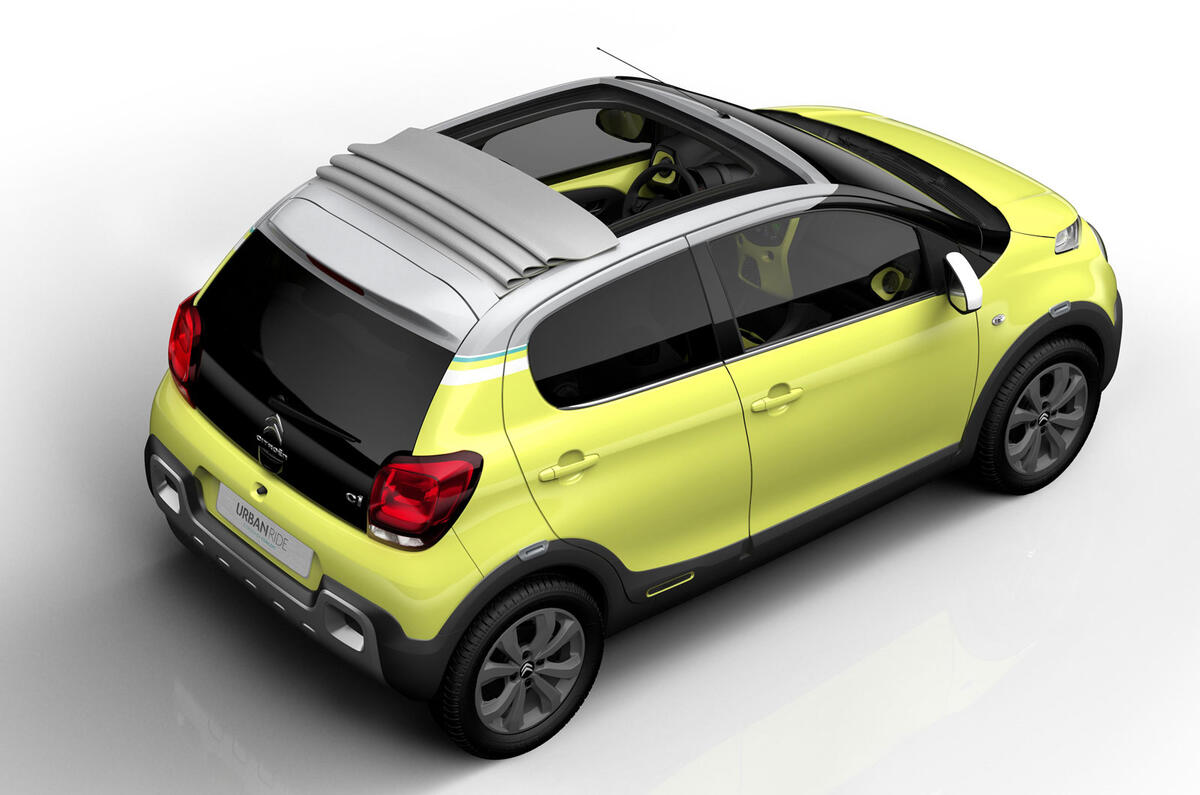Citroen shows off C1 Urban Ride concept | Autocar