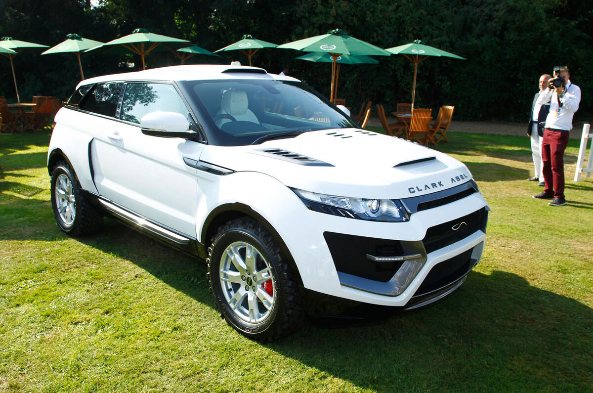 Salon Prive 2013: Clark Abel design Range Rover Evoque 'Dakar' revealed ...