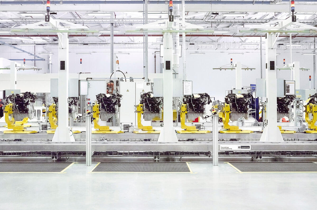 Jaguar Land Rover opens new £500m engine manufacturing plant | Autocar
