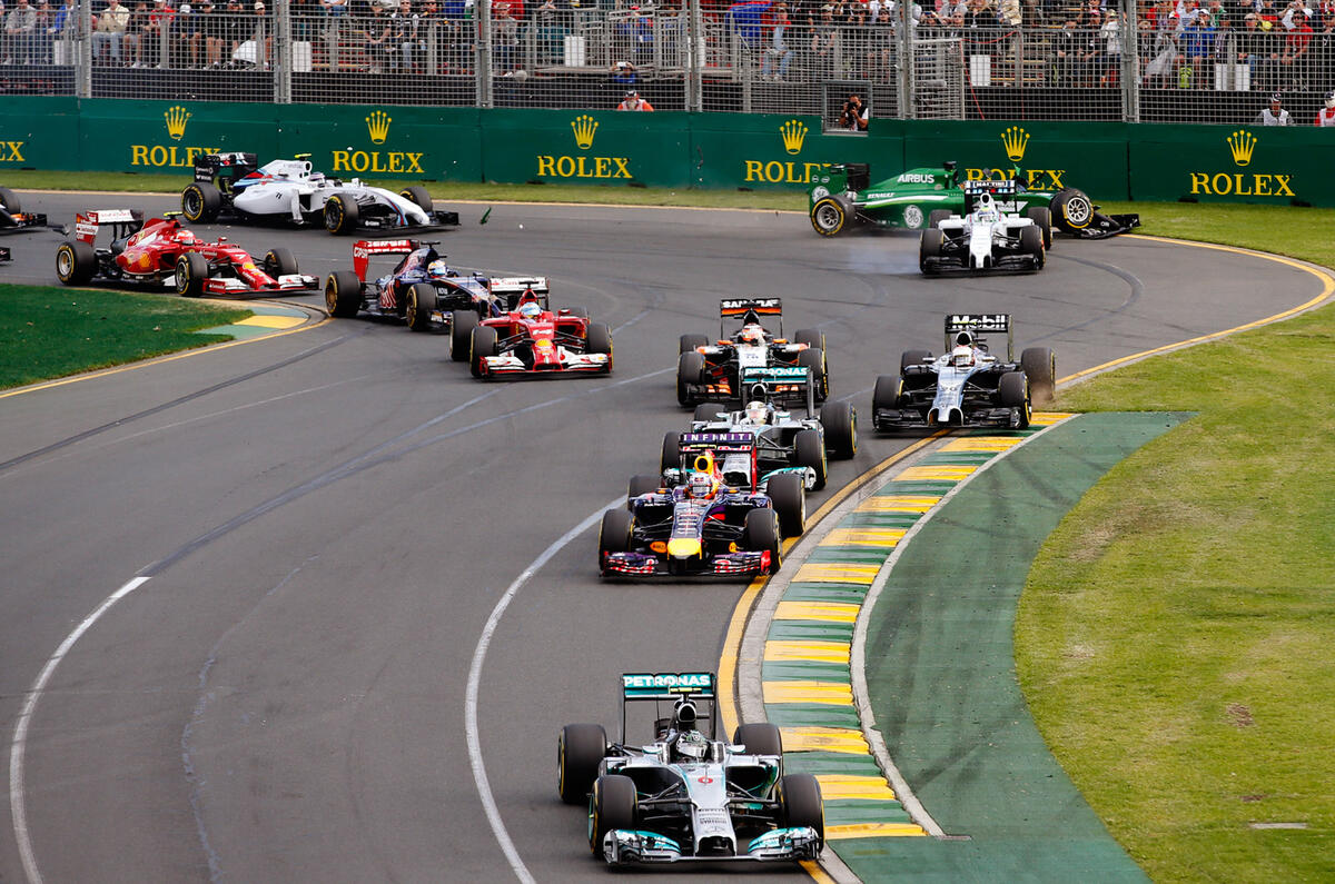 Rosberg leads F1 season opener in Australia | Autocar