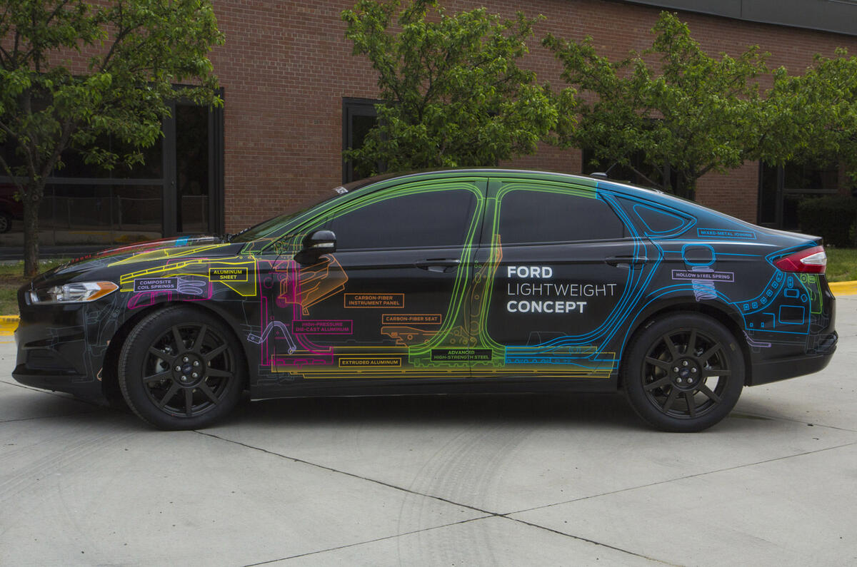 Ford reveals lightweight Mondeo concept