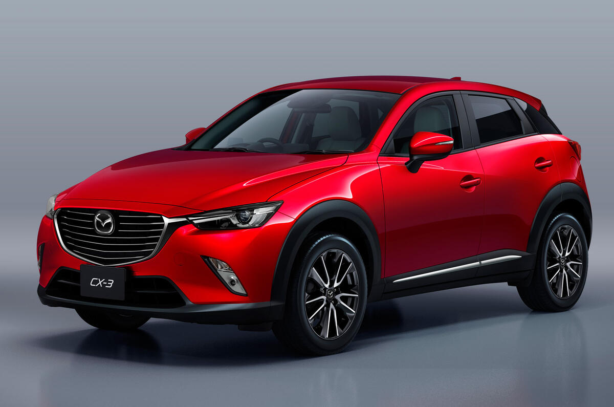 Mazda CX-3 crossover revealed at LA motor show