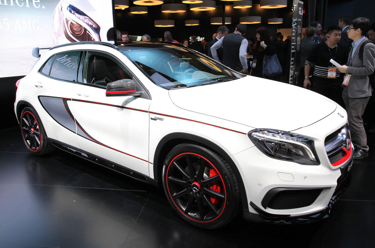 Mercedes-Benz GLA45 AMG launched at Detroit motor show | Autocar