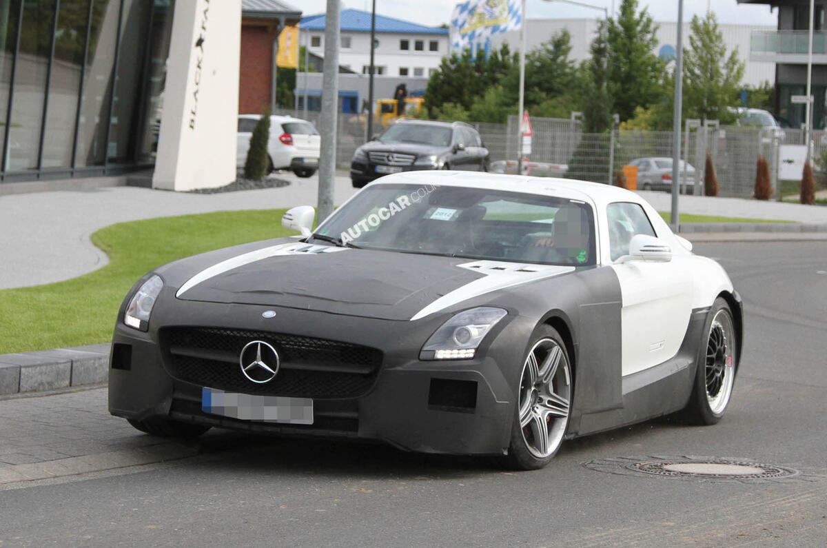 Mercedes SLS Black Series spied | Autocar