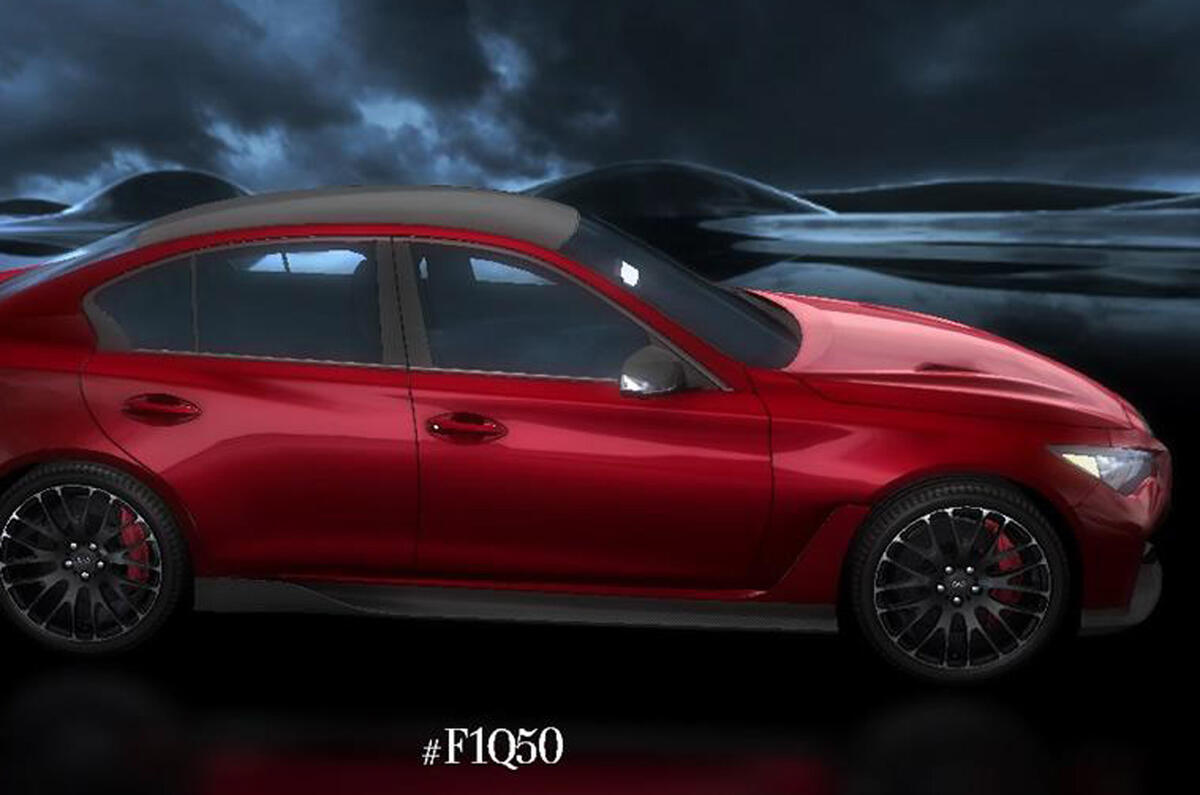 Infiniti Q50 Eau Rouge gets GT-R engine | Autocar