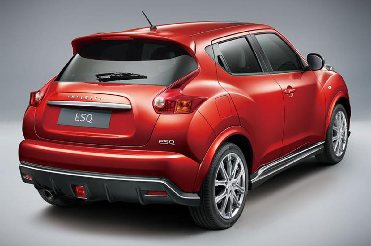 Infiniti ESQ revealed for Chinese market