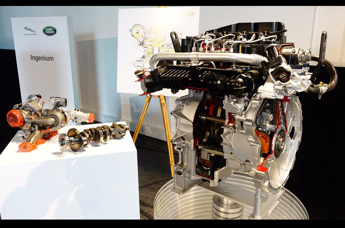 Jaguar Land Rover details efficient new Ingenium engine family | Autocar