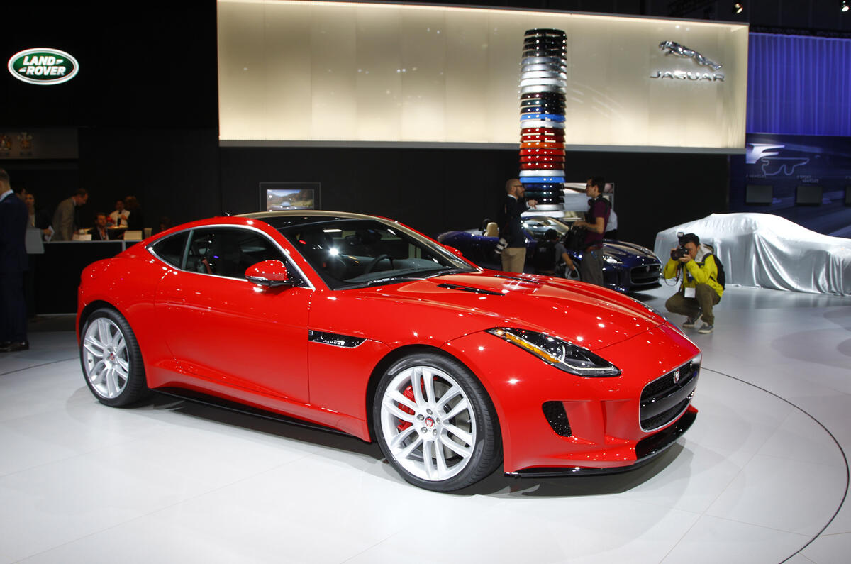 Jaguar F-type coupe revealed | Autocar