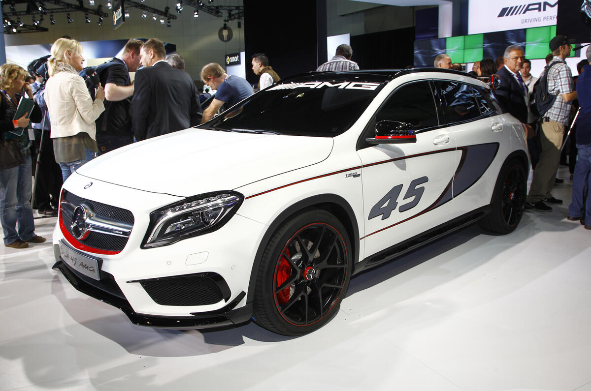 Mercedes-Benz GLA45 AMG shown in LA | Autocar
