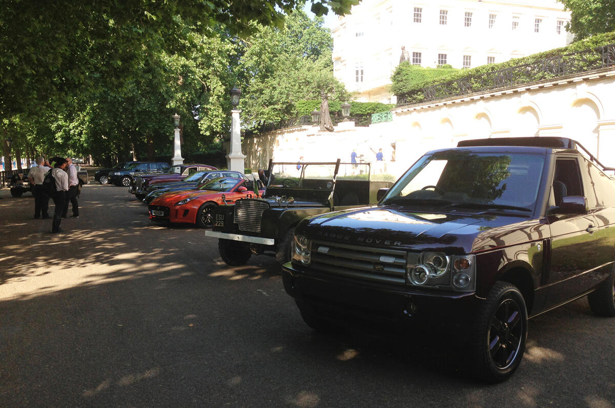 Royal review: driving the Royal Land Rovers | Autocar