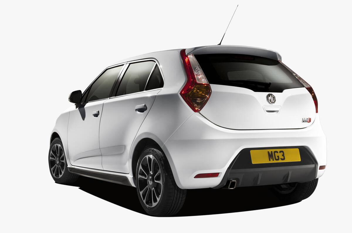 New MG 3 hatchback will cost less than £10,000
