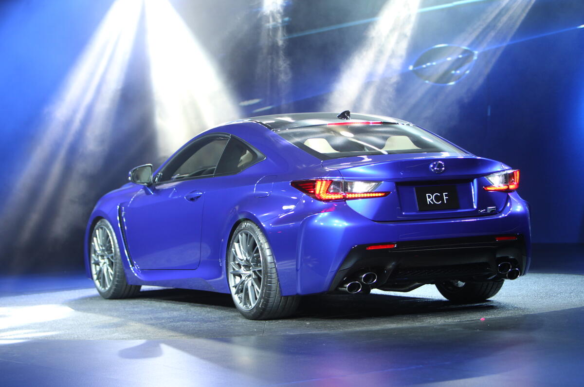 New Lexus RC-F coupe to make dynamic debut at Festival of Speed
