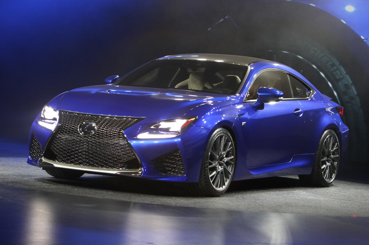 New Lexus RC-F coupe to make dynamic debut at Festival of Speed