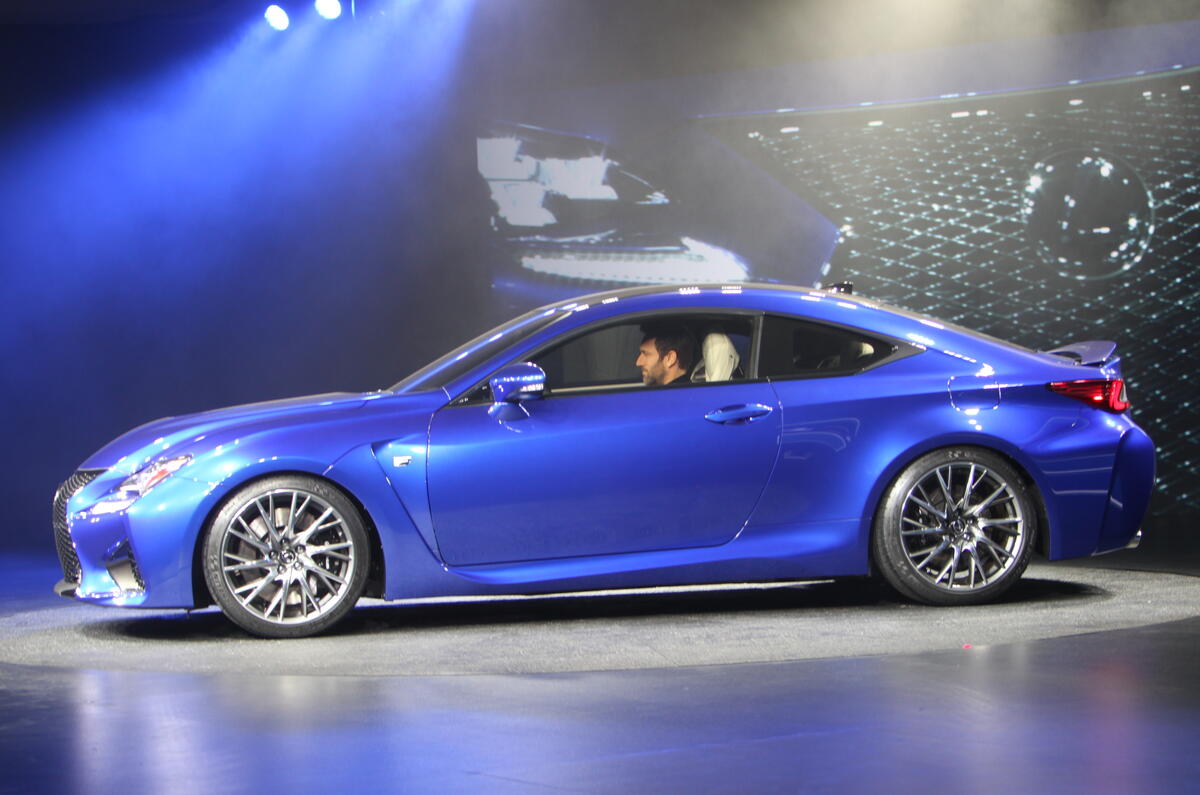 New Lexus RC-F coupe to make dynamic debut at Festival of Speed
