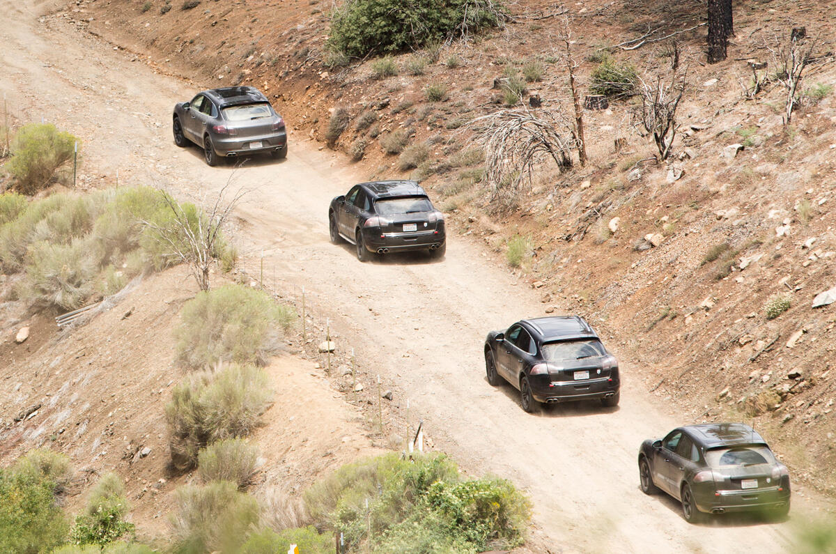 New Porsche Macan 4x4 - first ride