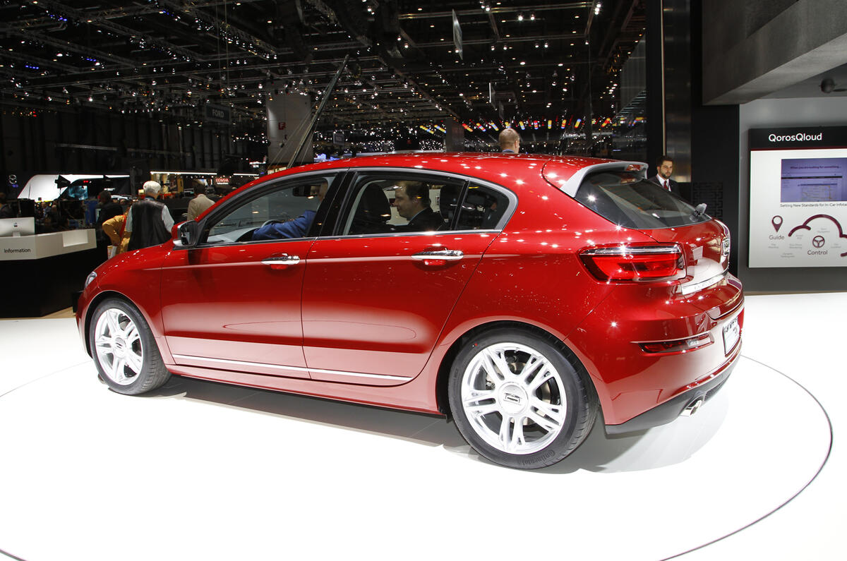 Qoros 3 hatchback breaks cover at Geneva | Autocar