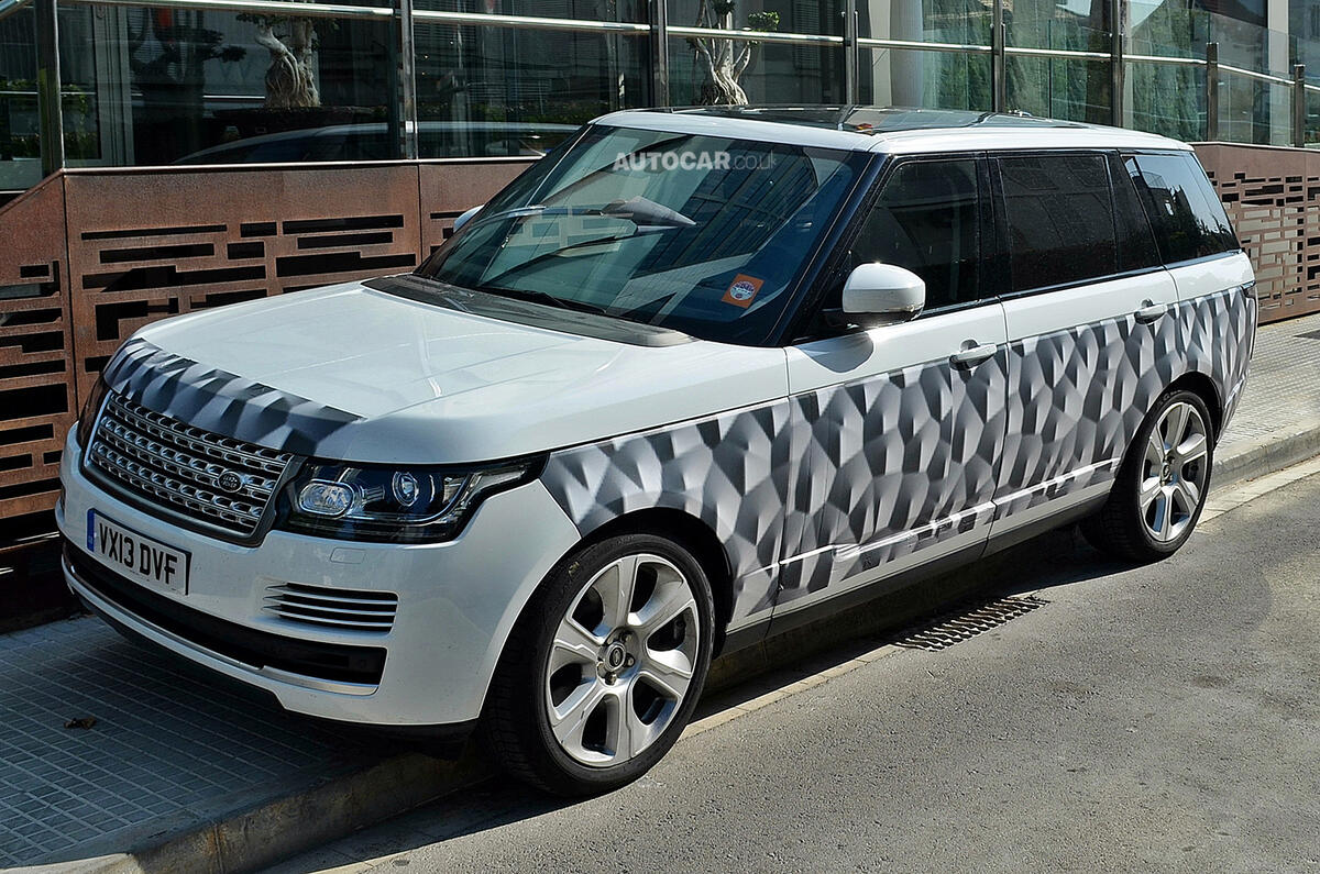 Range Rover long-wheelbase spotted