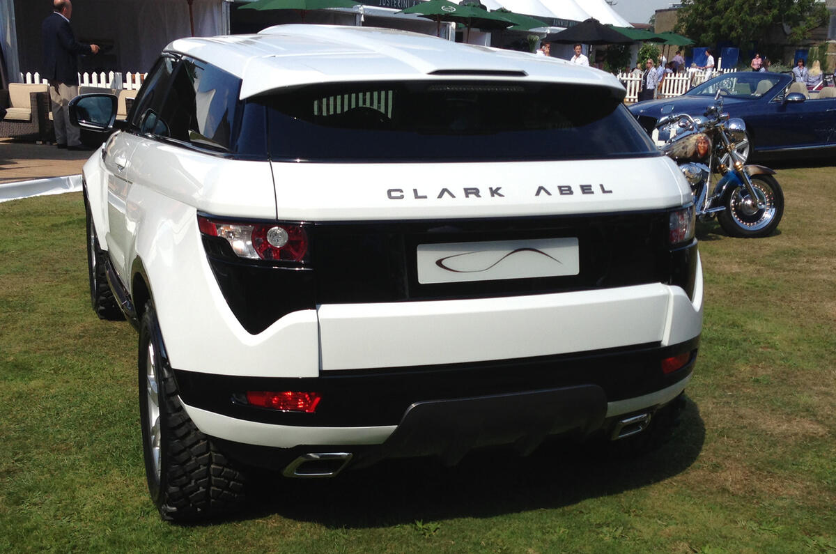 Salon Prive 2013: Clark Abel design Range Rover Evoque 'Dakar' revealed ...