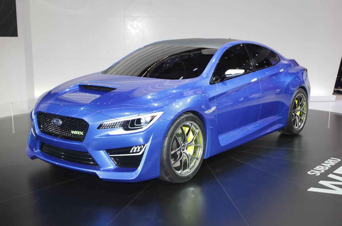 Subaru WRX gets European debut at Frankfurt
