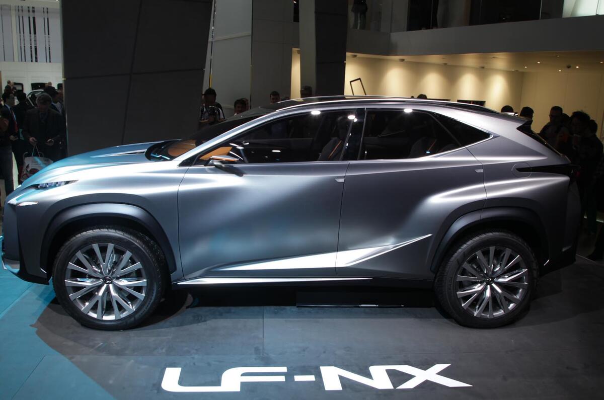 Frankfurt motor show 2013: Lexus LF-NX concept | Autocar