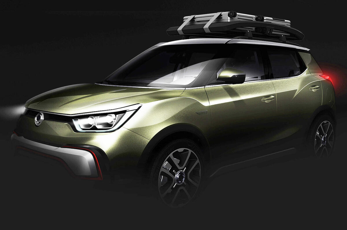 SsangYong to preview new X100 SUV with Paris motor show concepts | Autocar