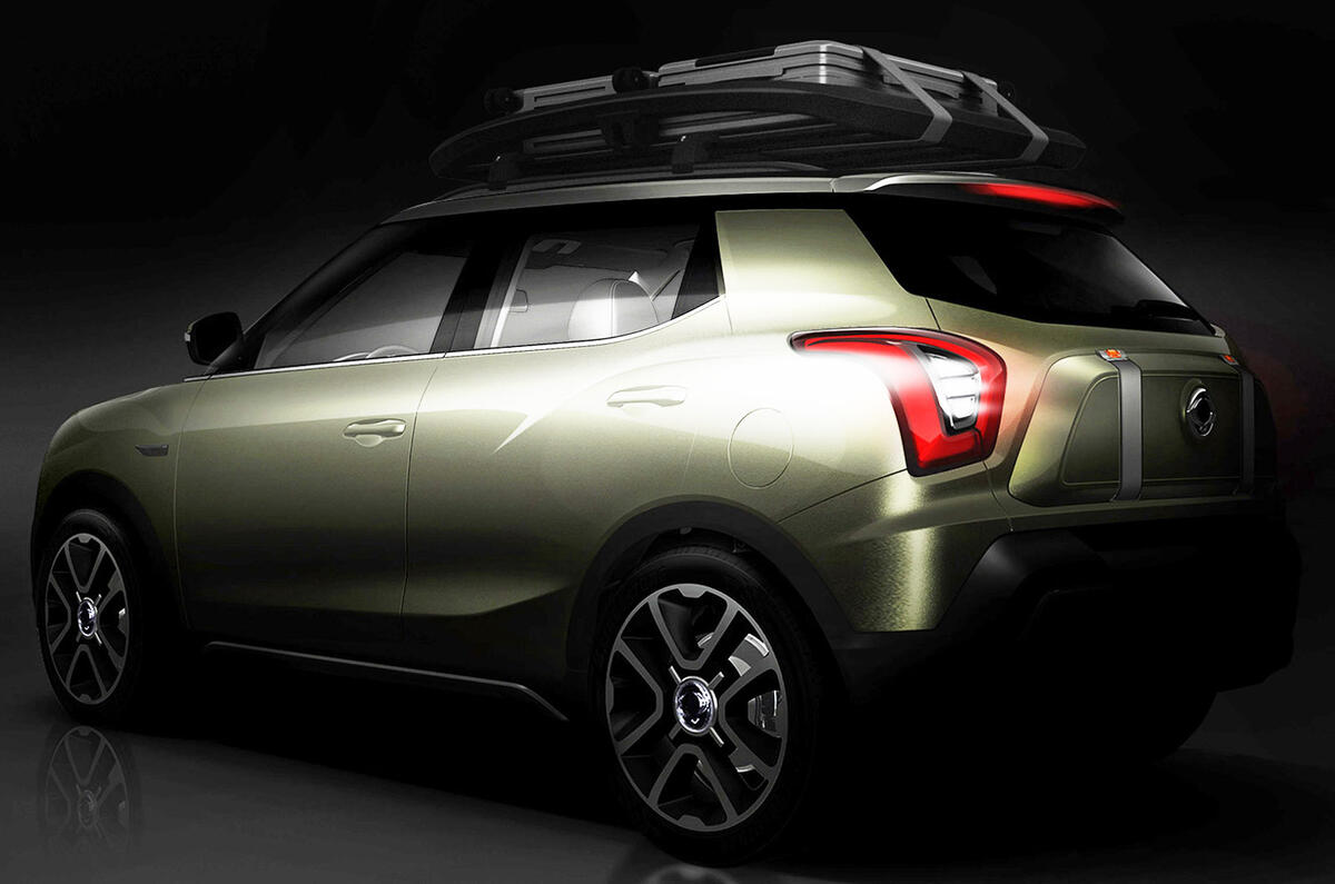 SsangYong to preview new X100 SUV with Paris motor show concepts | Autocar