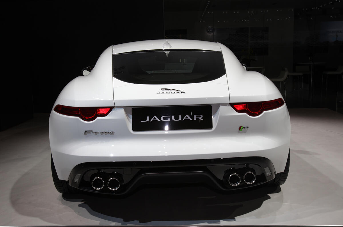 Jaguar F-type coupe revealed | Autocar