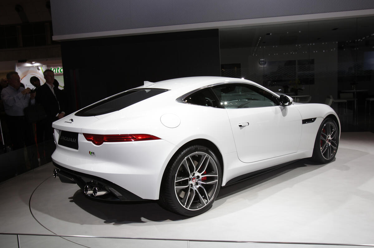Jaguar F-type coupe revealed | Autocar