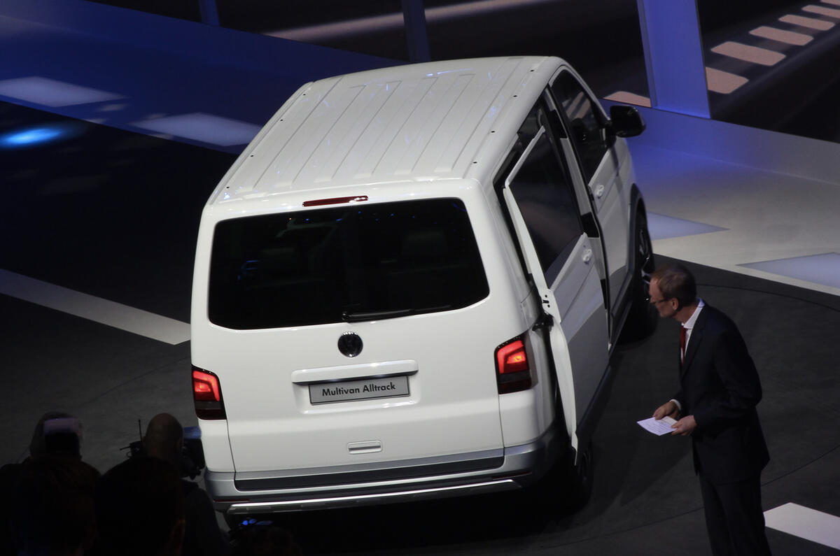 Four-wheel drive VW Transporter 'Alltrack' revealed | Autocar