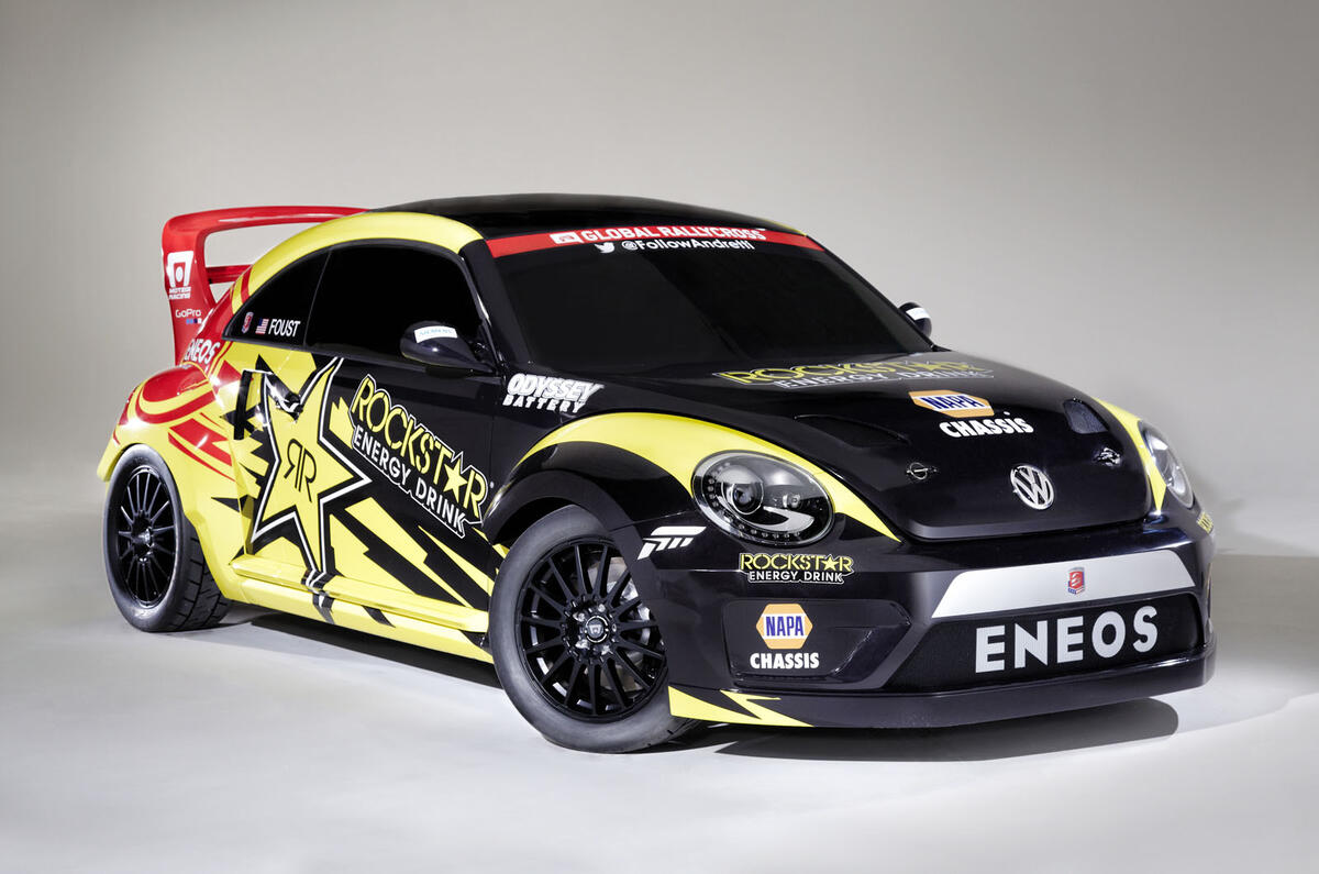 Extreme 560bhp Volkswagen Beetle rallycross car unveiled | Autocar
