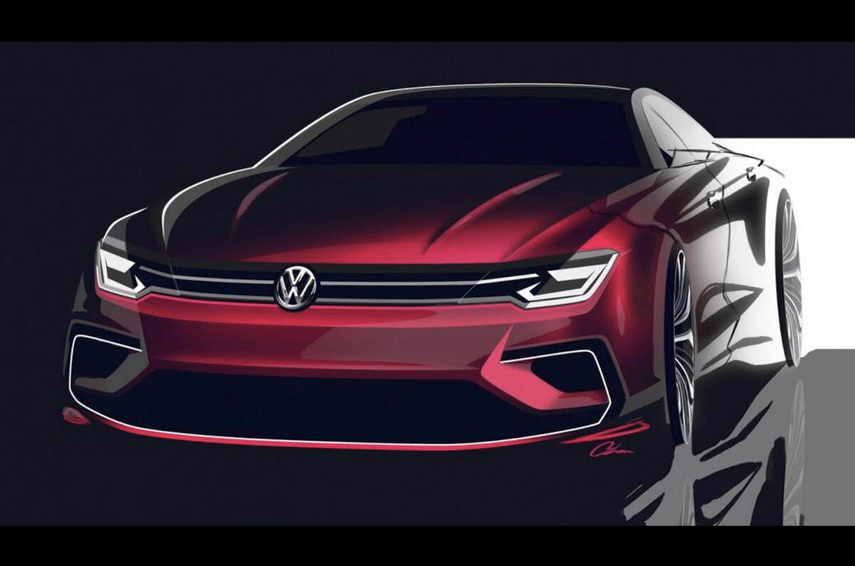Volkswagen plans New Midsize Coupe Concept for Beijing | Autocar