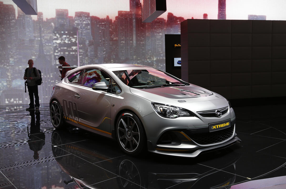 Vauxhall Astra VXR Extreme shown in official video | Autocar