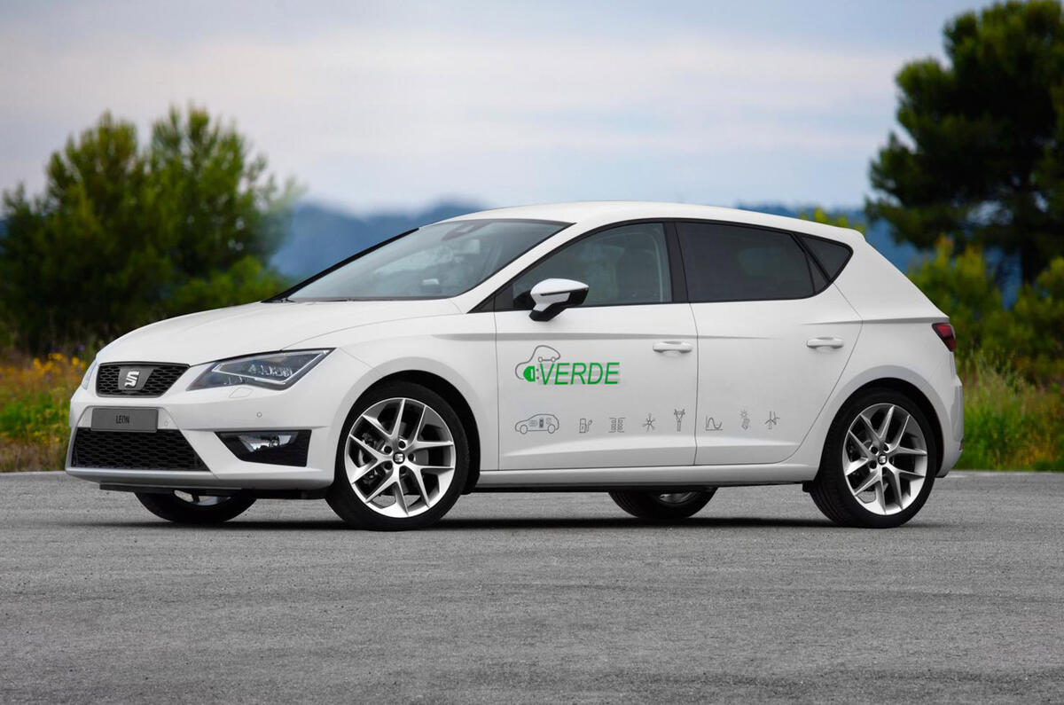 Seat unveils Leon Verde hybrid prototype