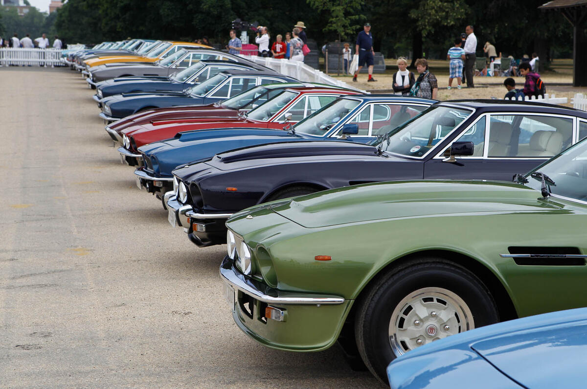 Aston Martin celebrates its centenary with display of iconic models ...