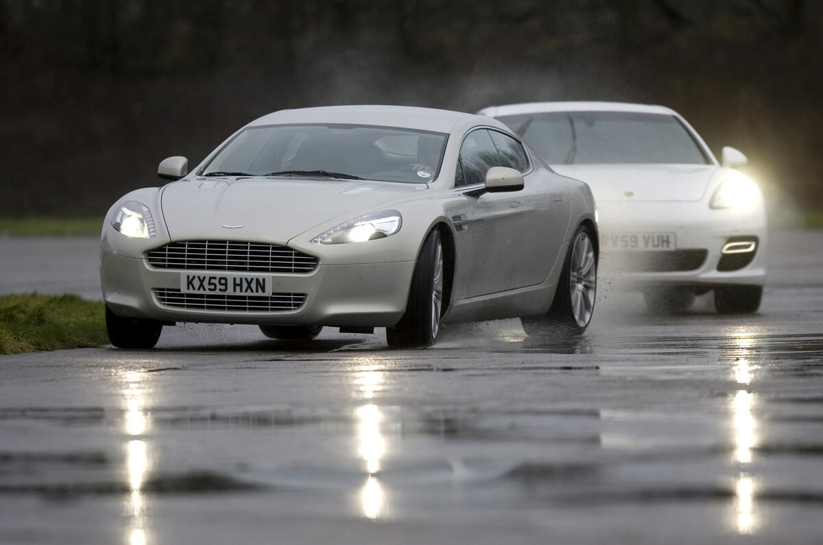 Aston Rapide v Porsche Panamera | Autocar