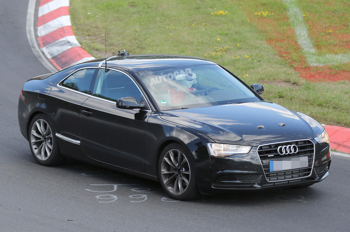 Audi starts testing next-generation A5 coupe | Autocar