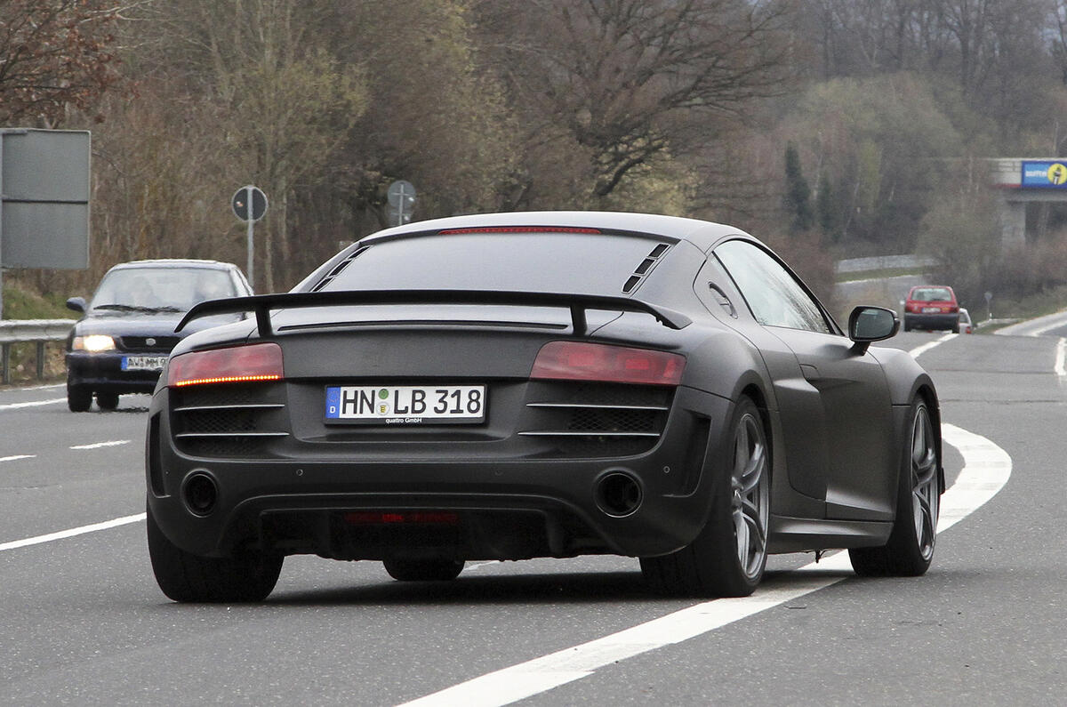 Hardcore Audi R8: first pics | Autocar