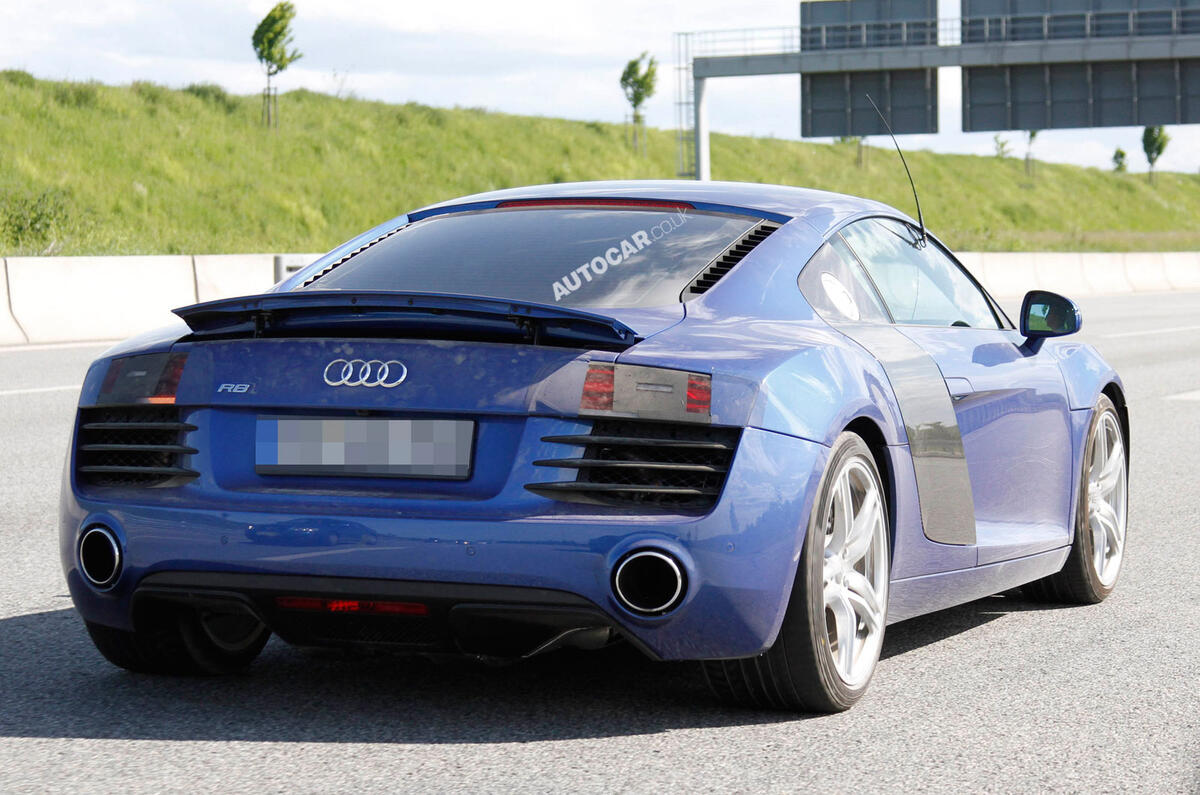 Facelifted Audi R8 caught undisguised | Autocar