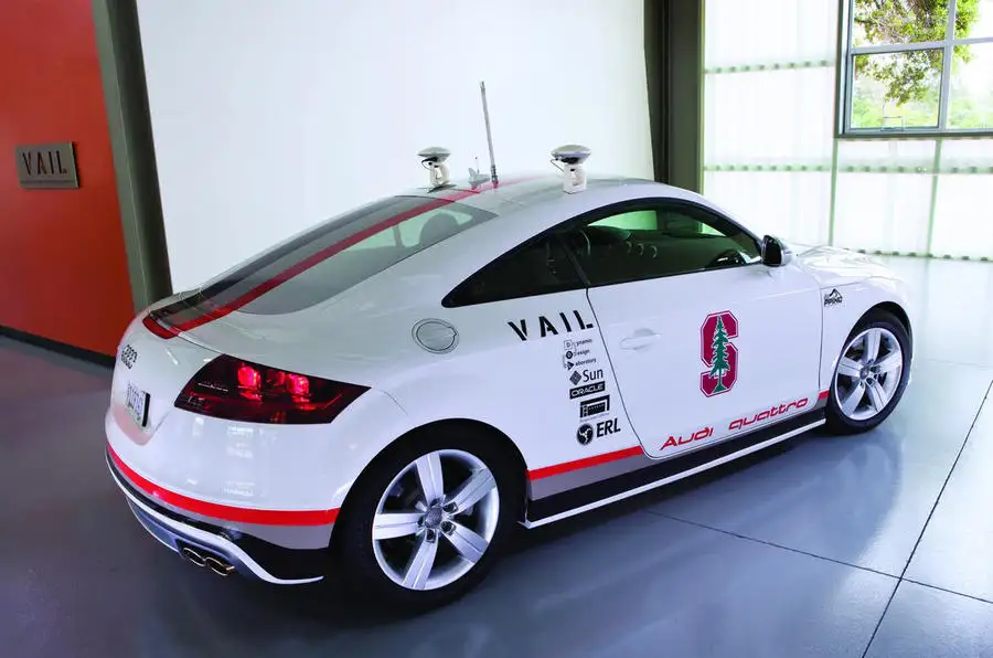 Audi's autonomous TT racer | Autocar