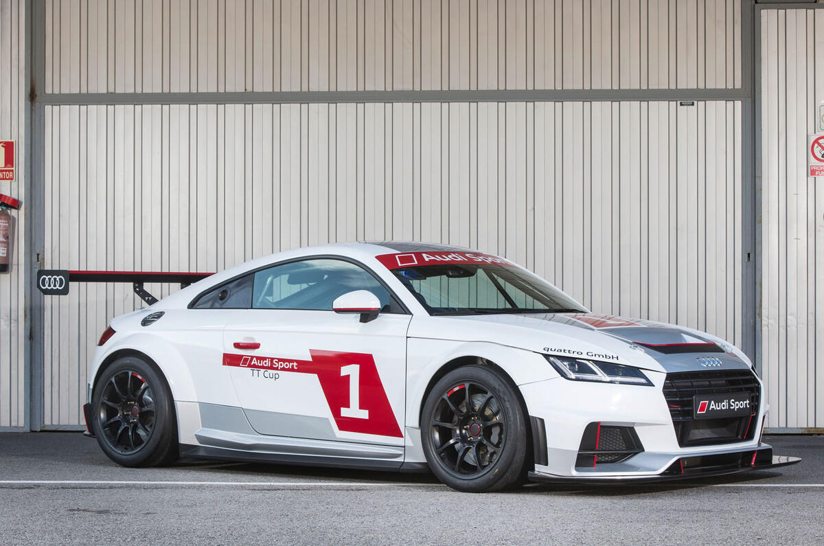 Audi unleashes racing version of the new TT | Autocar