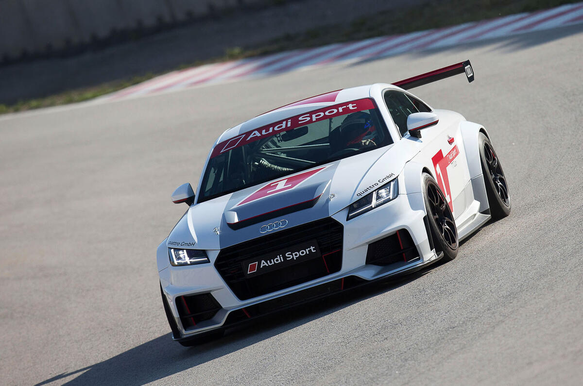 Audi unleashes racing version of the new TT | Autocar