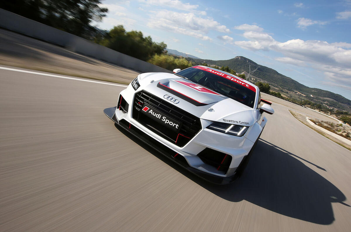 Audi unleashes racing version of the new TT | Autocar