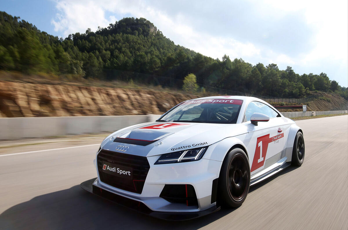Audi unleashes racing version of the new TT | Autocar