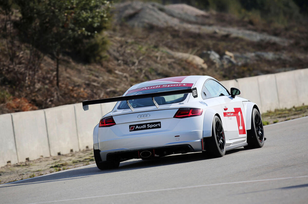 Audi unleashes racing version of the new TT | Autocar