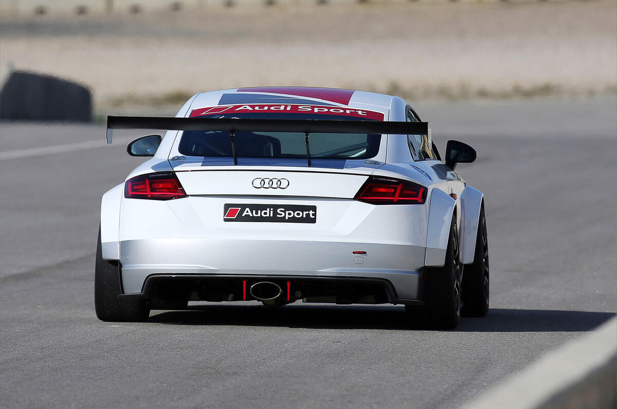 Audi unleashes racing version of the new TT | Autocar