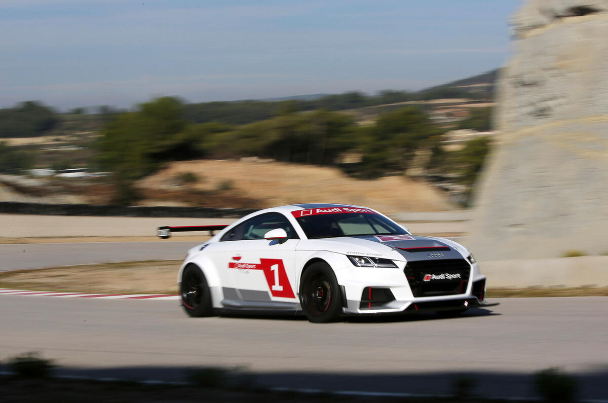 Audi unleashes racing version of the new TT | Autocar