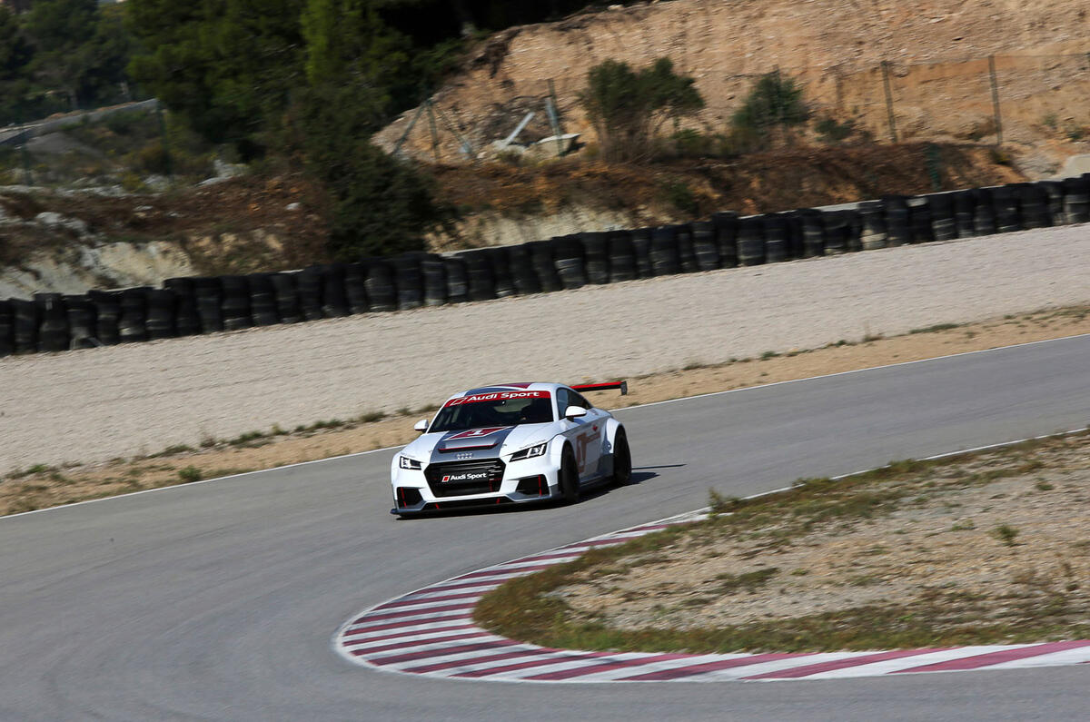 Audi unleashes racing version of the new TT | Autocar