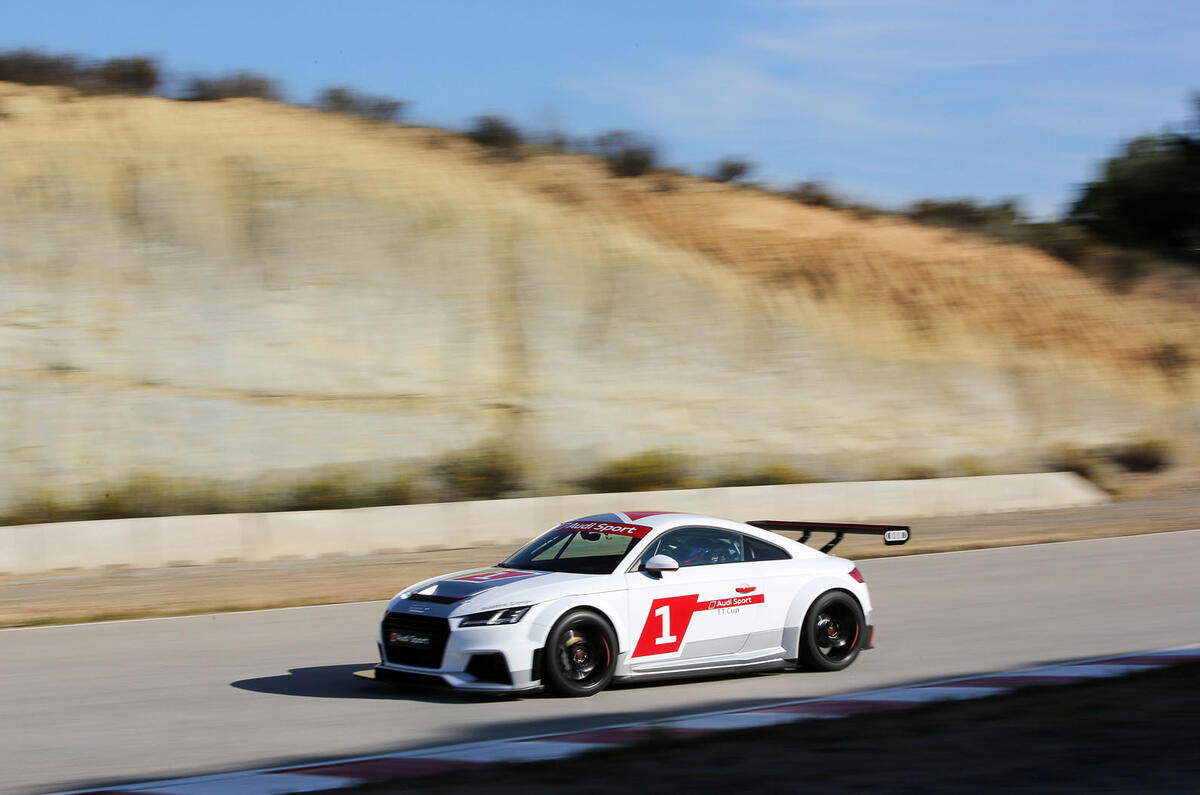 Audi unleashes racing version of the new TT | Autocar